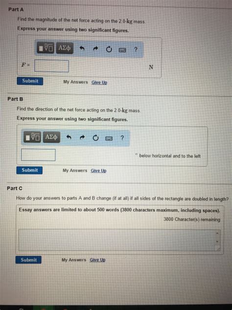 Solved Predict Calculate Problem 12 11 IP Four Masses Are Chegg Com