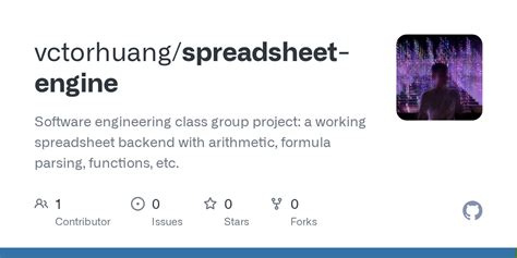 Github Vctorhuangspreadsheet Engine Software Engineering Class