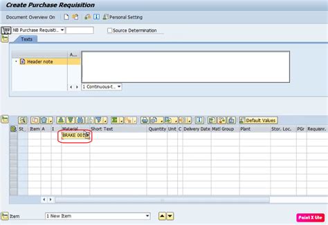 How To Create Purchase Requisition Pr Sap S Hana Manage Adora