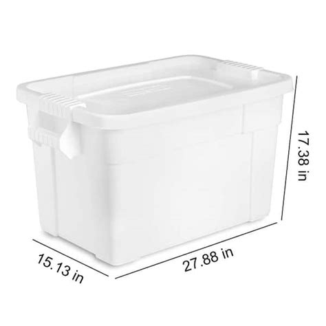 Grey Large Locking Storage Bins With Lids Handles Atelier Yuwa Ciao Jp