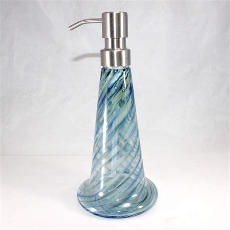Refillable Glass Soap Dispensers • Lake Superior Art Glass