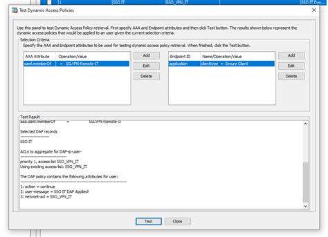 Asav Dynamic Access Policies Not Applying According To Group Claim