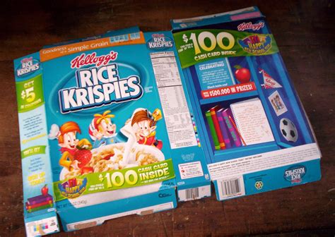 Create A Cereal Box Example Document Template