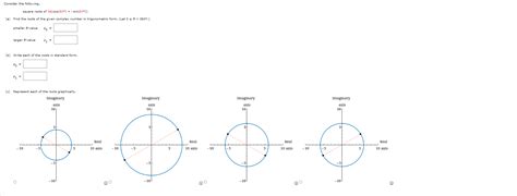 Solved C Represent Each Of The Roots Graphically Chegg Com