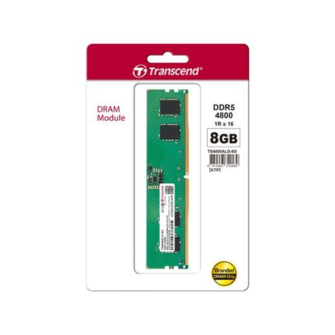 Transcend 8gb Ddr5 4800 Ram Nexcom Computers