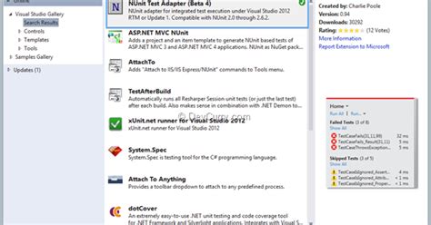 Getting Started With Nunit In Asp Net Mvc
