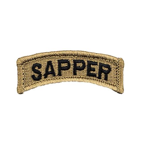 Sapper Tab Ocp Army Patch