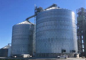 谷物筒仓 CB series Chief Agri 金属 圆形 锥底