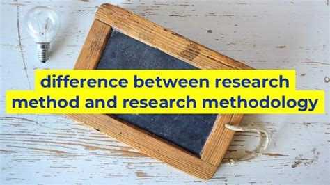 Difference Between Research Method And Research Methodology Sinaumedia