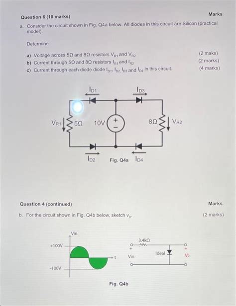 Solved Marks Question 6 10 Marks A Consider The Circu