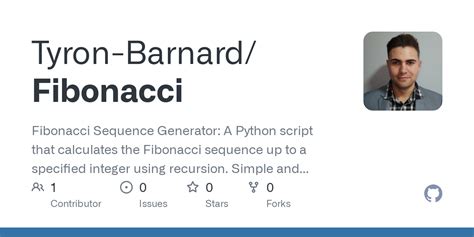 GitHub Tyron Barnard Fibonacci