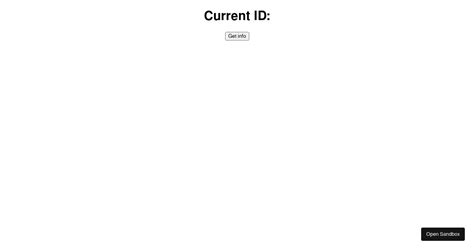 React Update State Codesandbox
