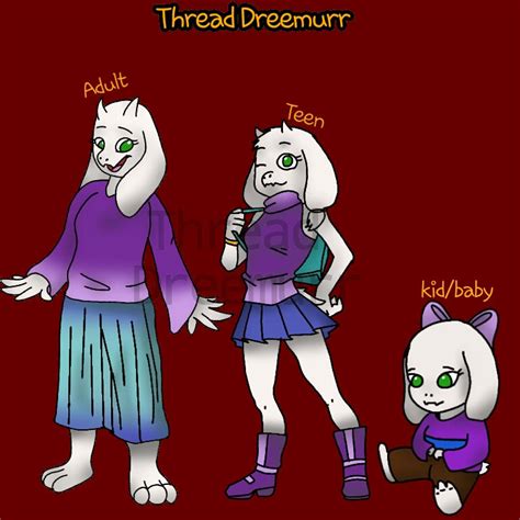 Undertale Oc Thread Dreemurr By Thread Skeleton On Deviantart