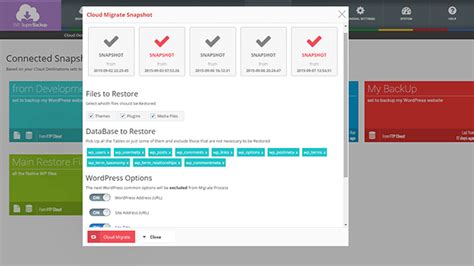 Super Backup Migration Wordpress Plugin Inkthemes