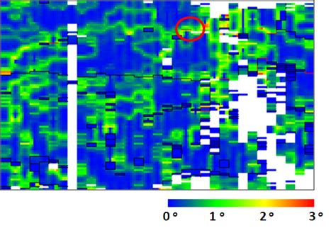 A Orientation Image Map Constructed Using A Template Matching Based