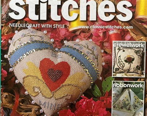 Classic Stitches Uk Magazine Issue 66 Etsy