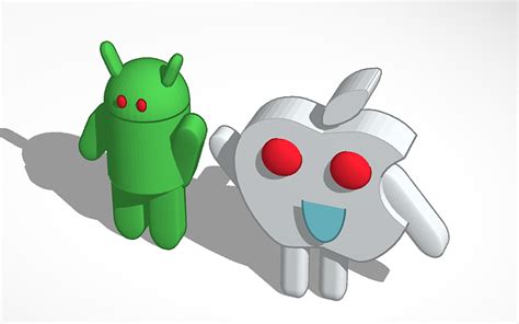 3d Design Android And Apple Tinkercad