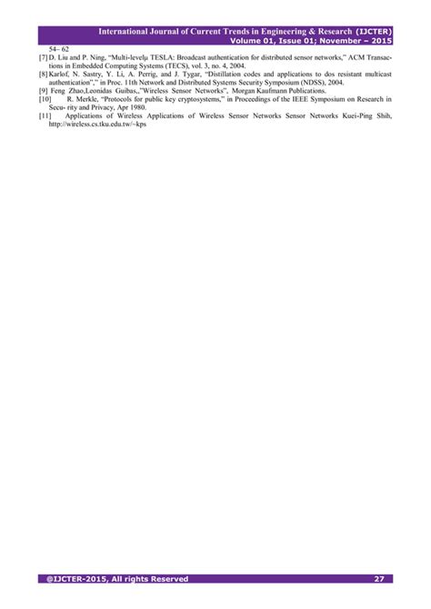 A Servey On Wireless Sensor Network Security Issues And Challenges Pdf