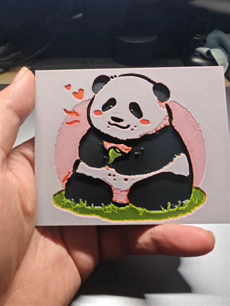 Huahua Panda花花 By Edisonwh Makerworld