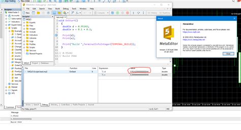 Bug In Metaeditor Build 3566 Wrong Display Of Double Floating Point