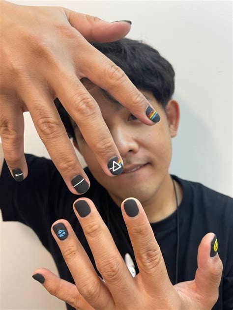 Pin On Beleza Feminina Masculina Mens Nails Minimal Nails Art