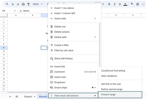 Lock Cells In Google Sheets Definition Examples How To Lock