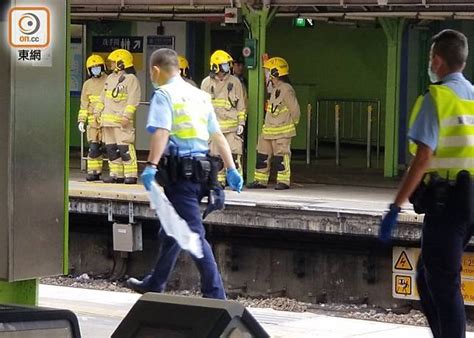 東鐵綫粉嶺站男子墮軌亡 列車服務一度受阻 on cc 東網 LINE TODAY