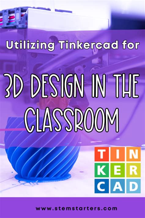 Utilizing Tinkercad For D Printing And Design In The Classroom Stem Starters
