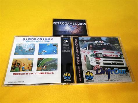 Neo Drift Out Neo Geo Snk For Neogeo Cd Spine Card De Segunda Mano Por