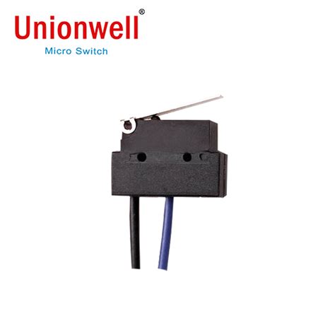 Ip67 Micro Switch Molded Lead Wires Downwards Micro Switch China Manufacturer Supplier Factory