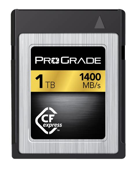 Behold The ProGrade Digital 1TB CFexpress 1 0 Memory Card And More