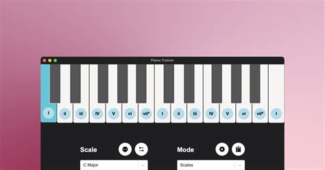 Piano Trainer — Made With Tauri