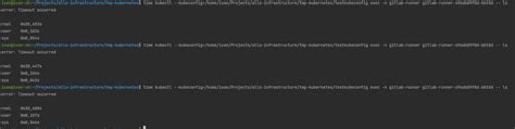 Kubectl Exec Doesnt Work On Eks Cluster Via Gitlab Kas Stack Overflow