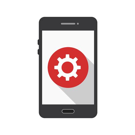 Setting Mobile Application Vector Icon 354728 Vector Art At Vecteezy