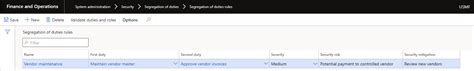 Dynamics 365 Segregation Of Duties 101 Dynamics Communities