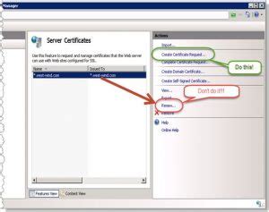 Learn About Iis Renew Ssl Certificate And Details Techyv