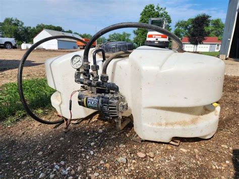 25 Gallon Atv Sprayer High Flo Gold Series Pump Boomless Sprayer With Hand Wand Fragodt