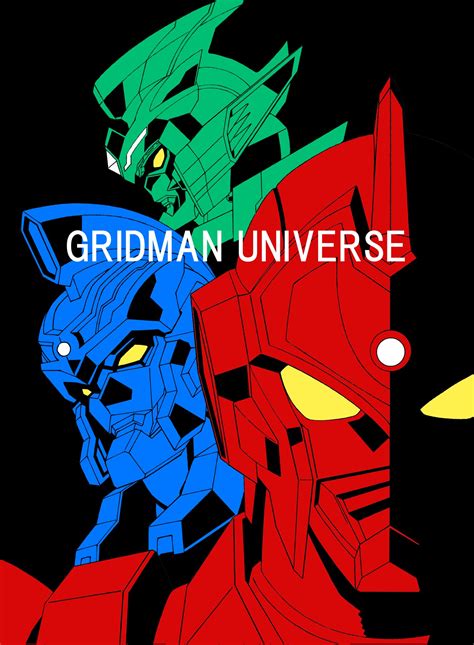Gridman Gridman And Gridman Universe Fighter Gridman Universe And 4 More Drawn By Mutaguchi