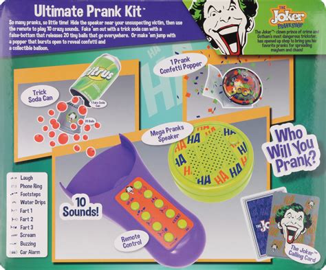 Review The Joker Prank Shop Ultimate Prank Kit Weird Fantastic Toy Adventures