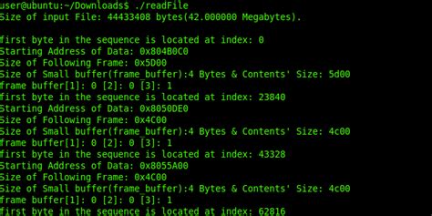 Algorithm C Unable To Write To File From Buffer Of Variable Length