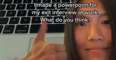 Woman Makes Exit Interview Presentation For Quitting Her Job And People Love It Daily Star