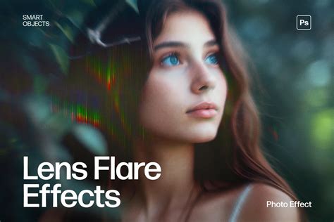 Lens Flare Photo Effect Template Designercandies
