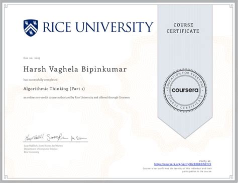 Completed Algorithmic Thinking Course Harsh Vaghela Posted On The Topic Linkedin