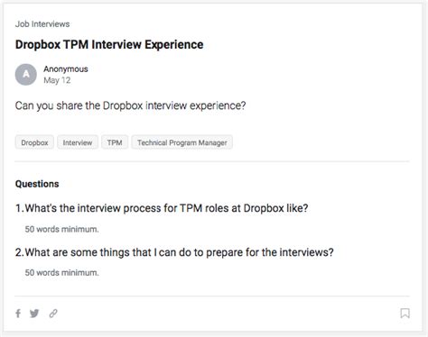insights into the dropbox tpm interview — lewis c lin