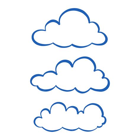 Cloud Outline Vector Png