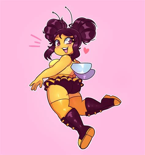 Rule 34 Antennae Anthro Artkett1412 Bee Bee Girl Benny Bee Bug Butt