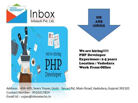 Inbox Infotech Pvt Ltd Posted On Linkedin
