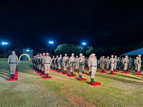 Esfes Porto Alegre Marca O Final Do 1°módulo Com A Entrega De Boina E