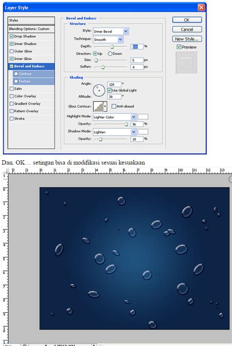 Tutorial Cara Membuat Efek Air Di Photoshop Bahasa Indonesia Tips
