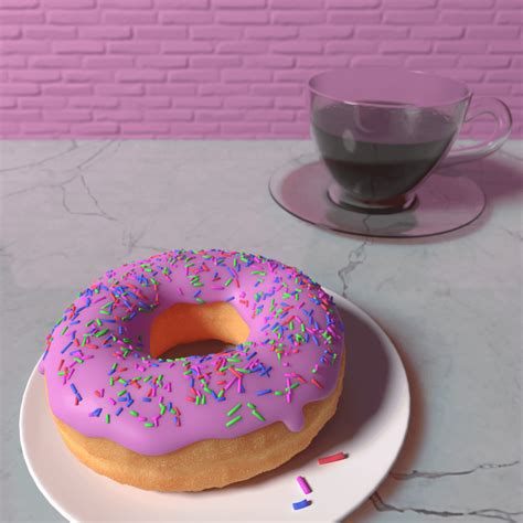 A Final Static Render How Did I Do Rblenderdoughnuts
